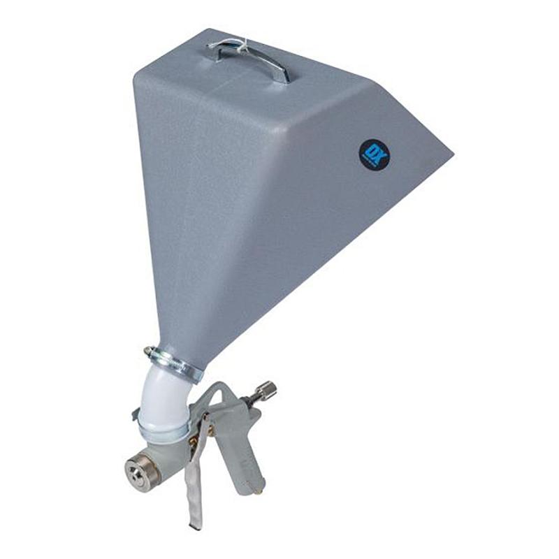 OX OX-T040308 Hopper Texture Gun Includes 3 Nozzles 0.623cbm/min OX-T040308